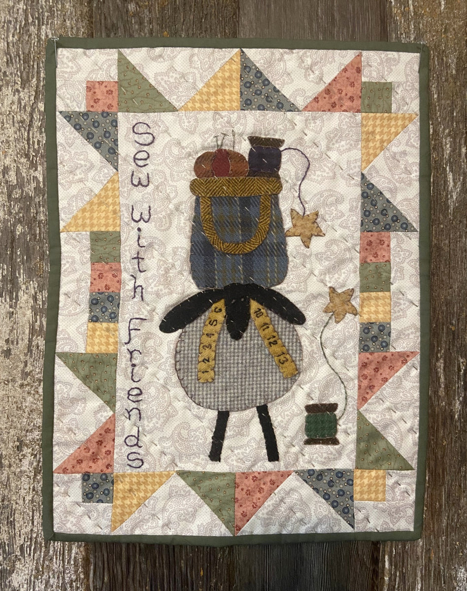 Snugg-let Sew with Friends - Mini Wool Applique Pattern – Snuggles Quilts