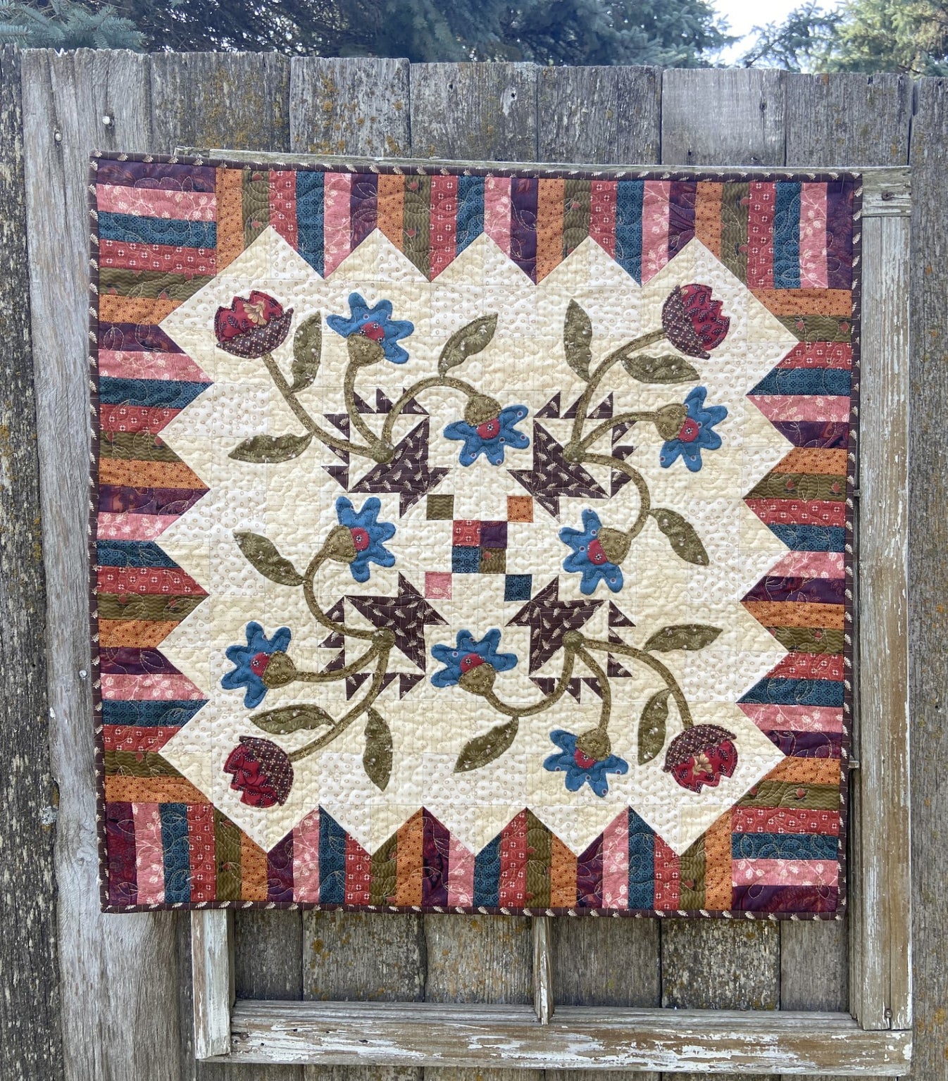 Blooming Baskets Quilt Pattern – Snuggles Quilts